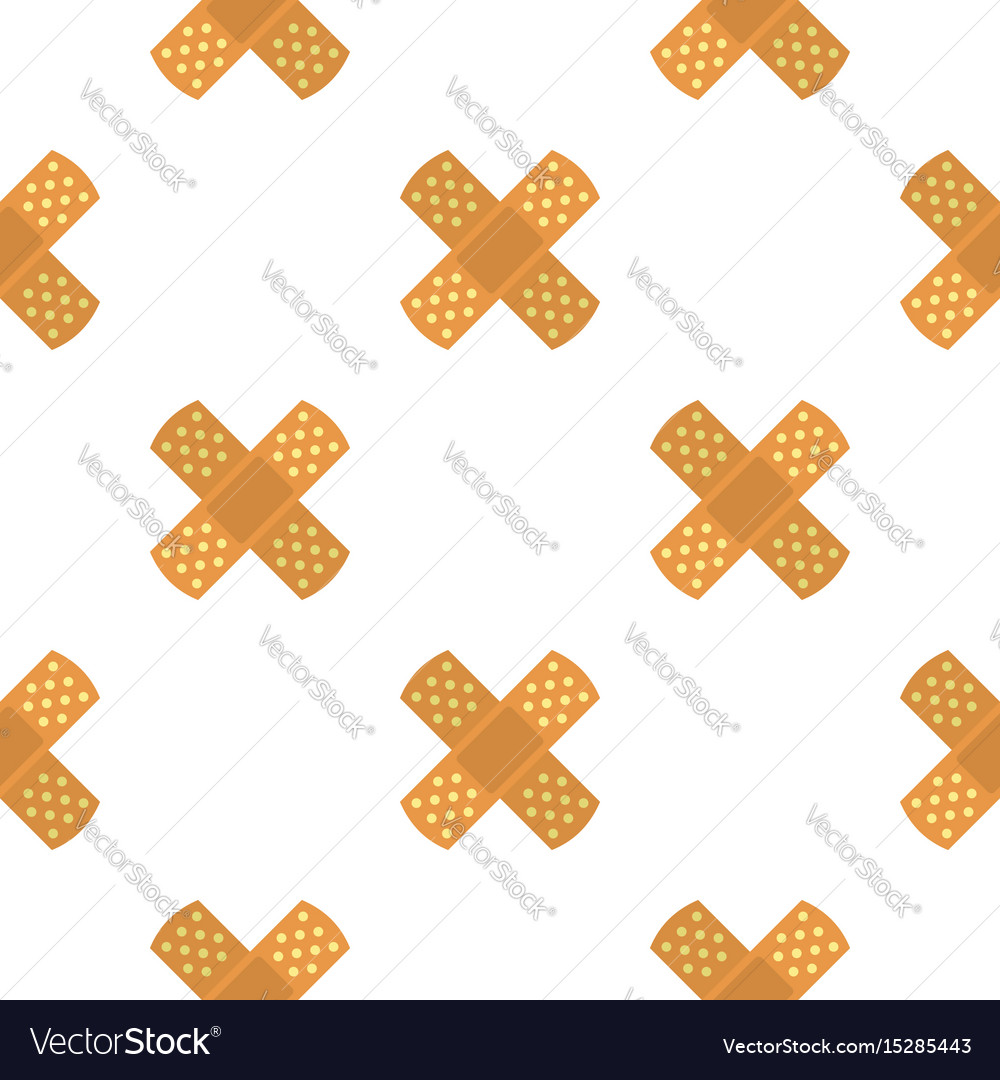 Patch pattern seamless Royalty Free Vector Image