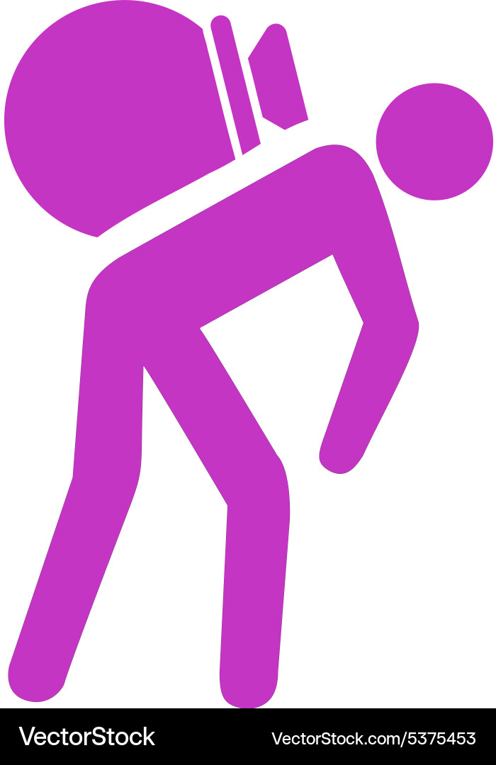 Porter icon from business bicolor set Royalty Free Vector