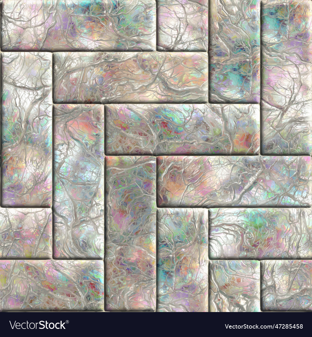 Creative patterned seamless texture Royalty Free Vector