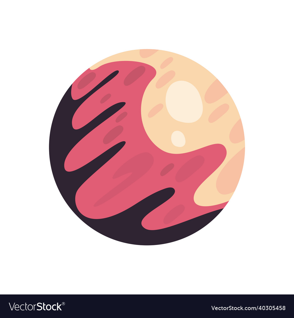 Great planet design Royalty Free Vector Image - VectorStock