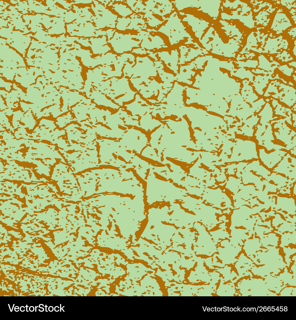 Simple background of old cracked paint Royalty Free Vector