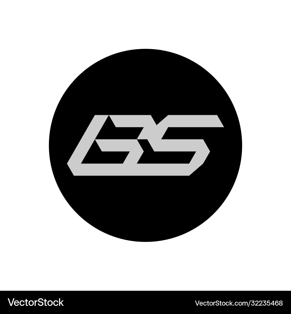 Aw letter logo design with simple style Royalty Free Vector