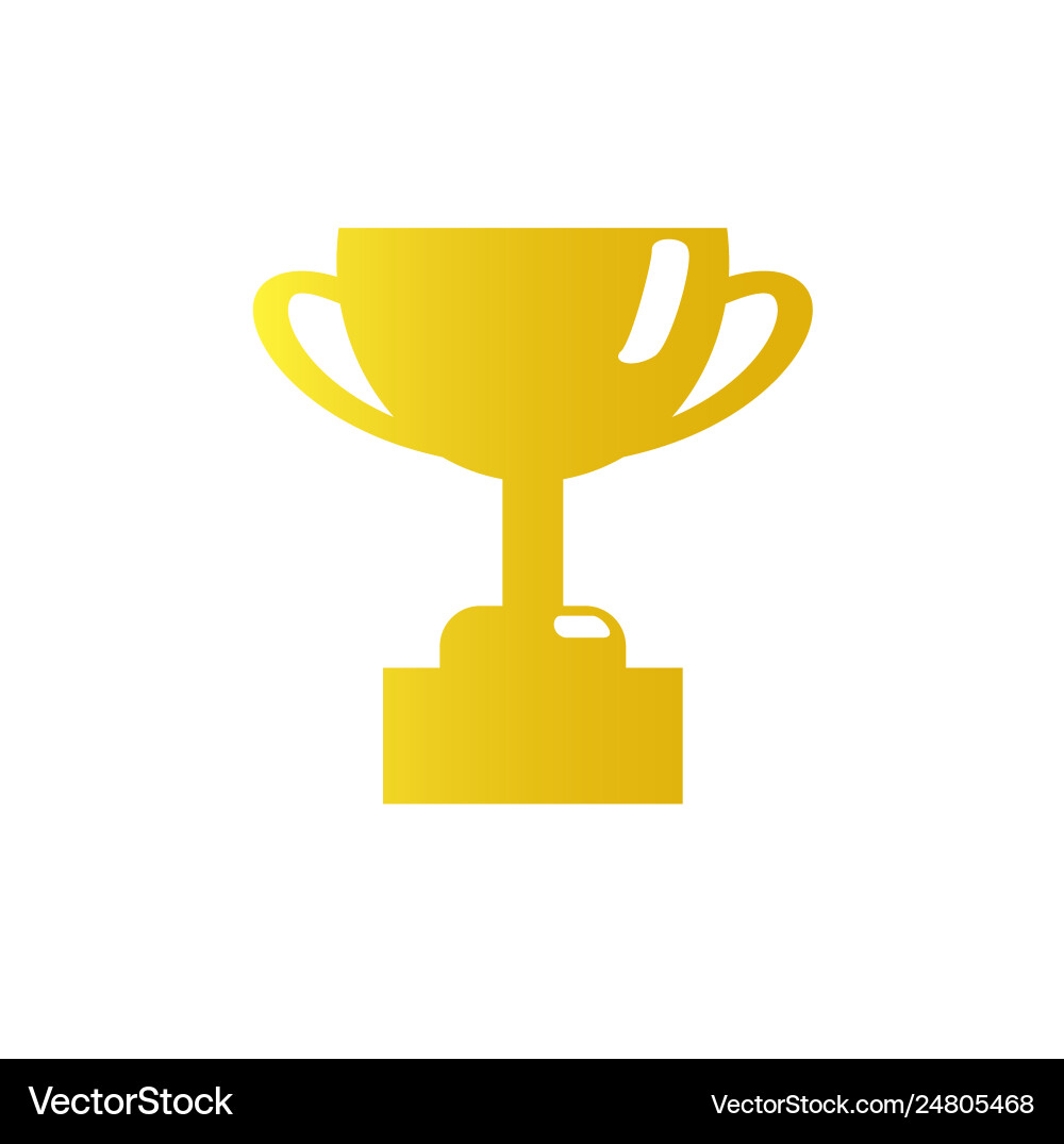 Award icon on background for graphic and web Vector Image