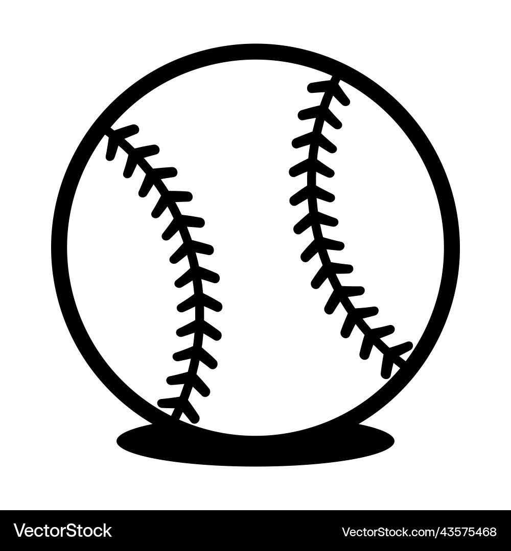 Baseball Ball Clipart Black And White