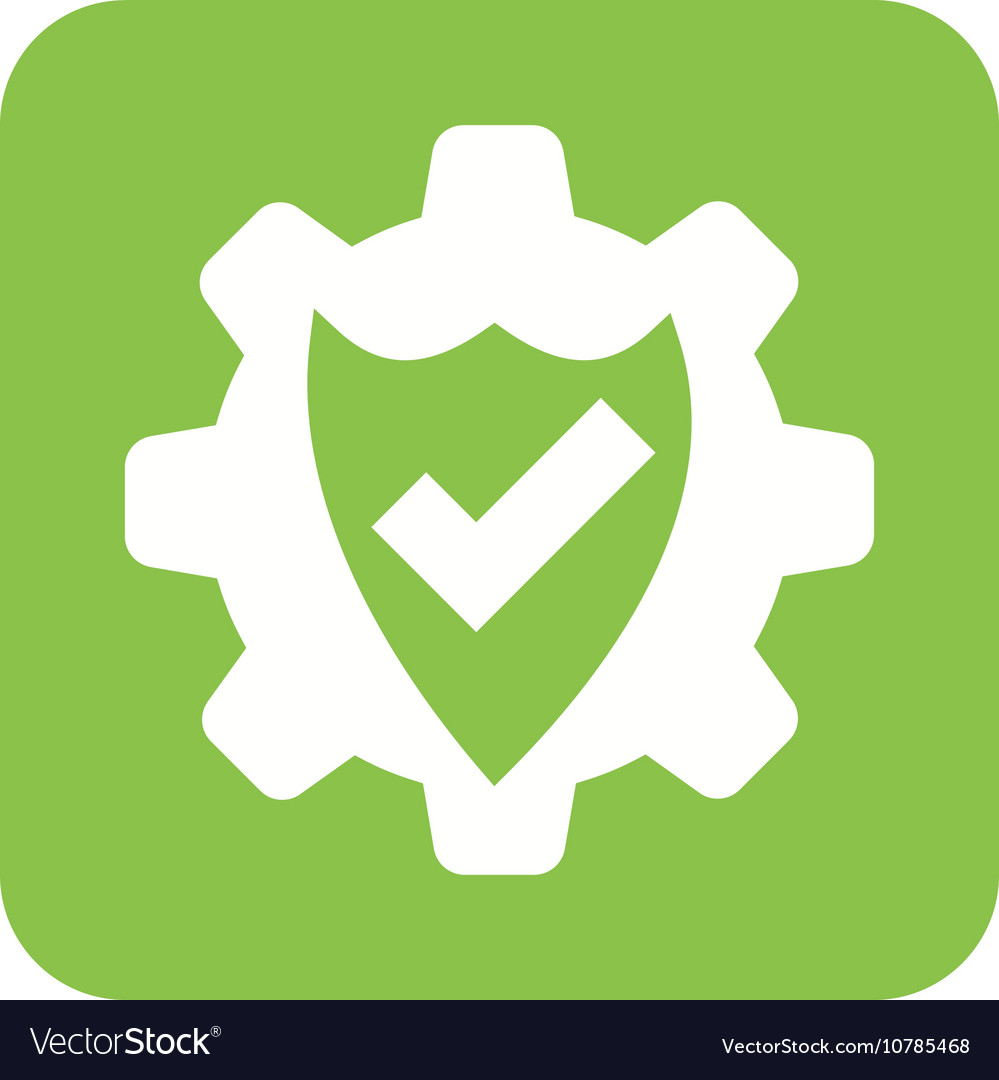 Security settings Royalty Free Vector Image - VectorStock