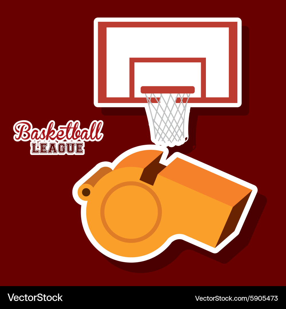 Basketball design Royalty Free Vector Image - VectorStock