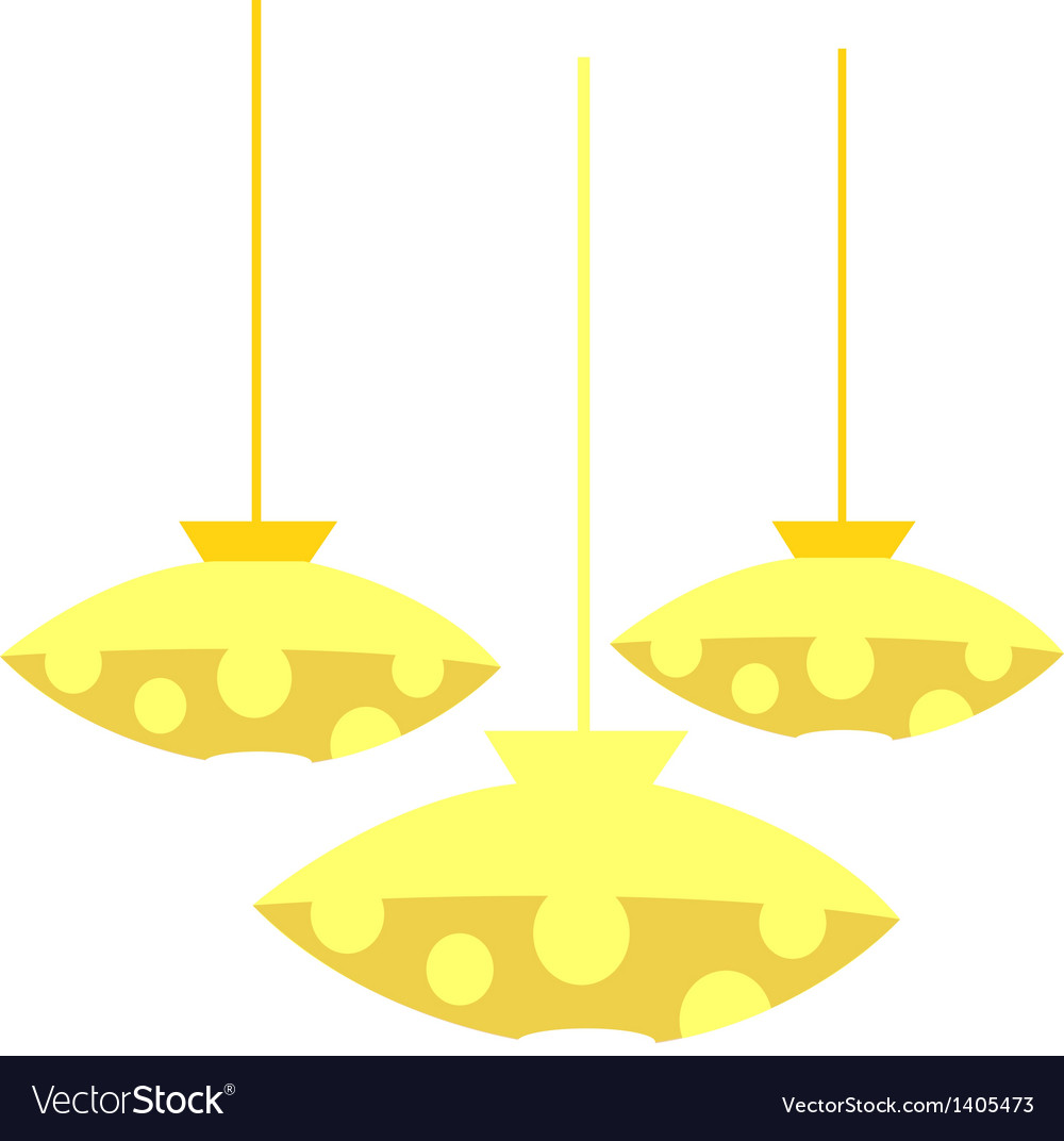 Three lighting Royalty Free Vector Image - VectorStock