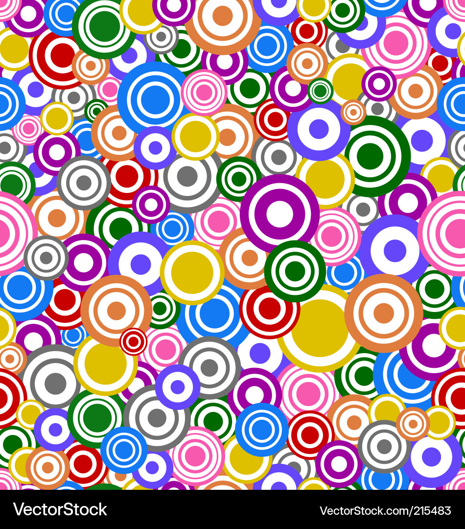 Circles texture Royalty Free Vector Image - VectorStock