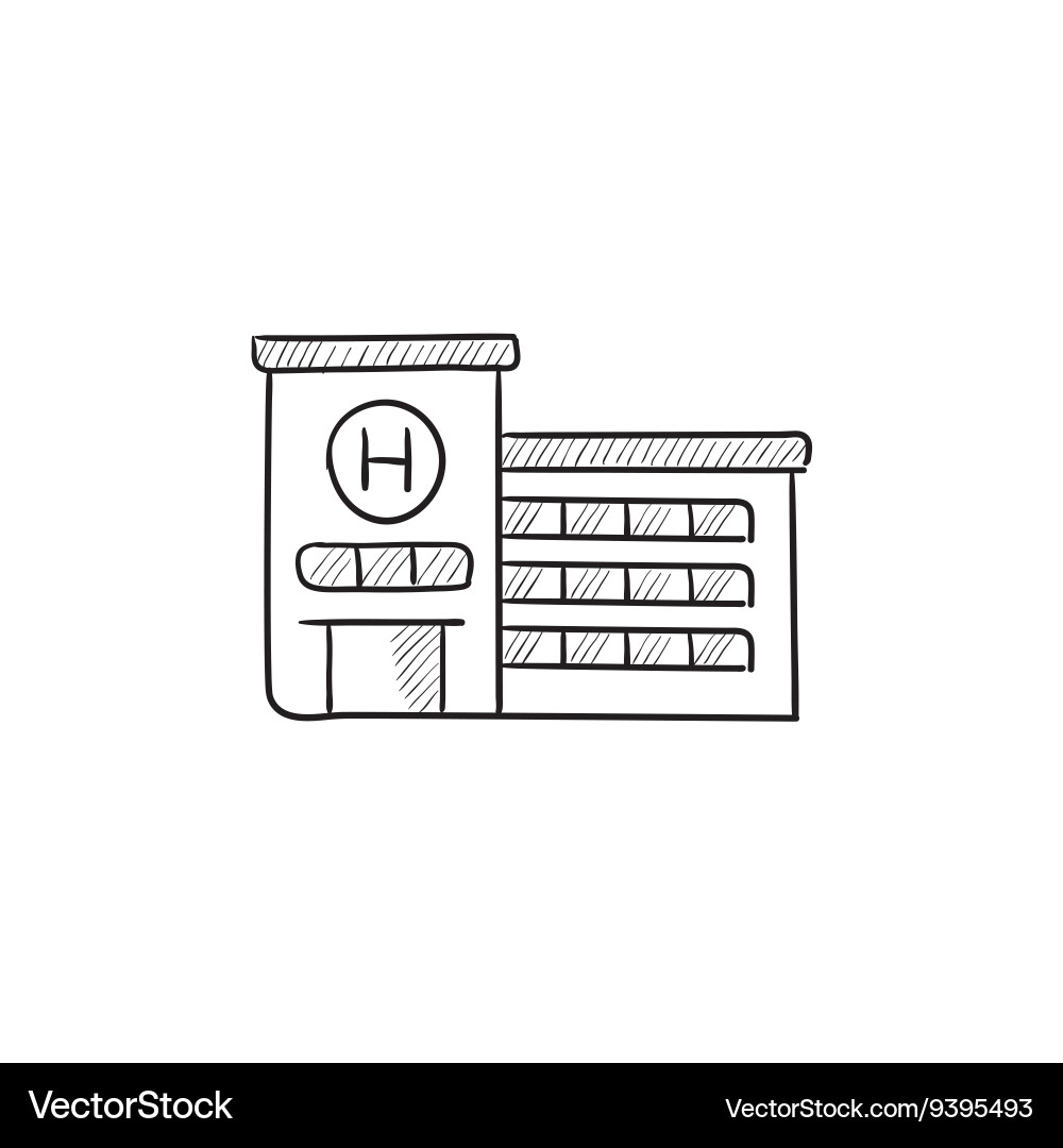 Hospital Building Drawing