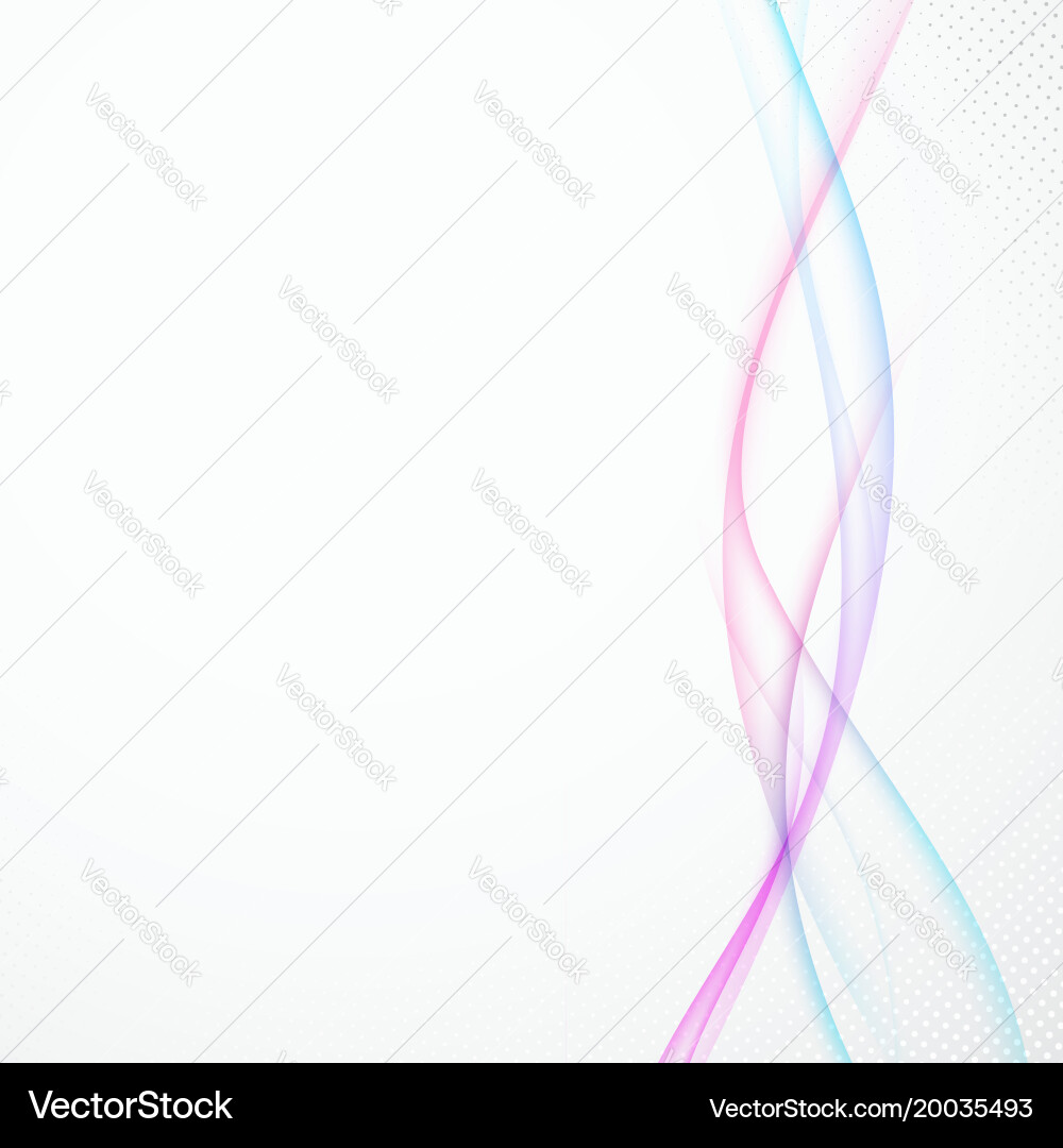 Two futuristic motion swoosh wave lines Royalty Free Vector
