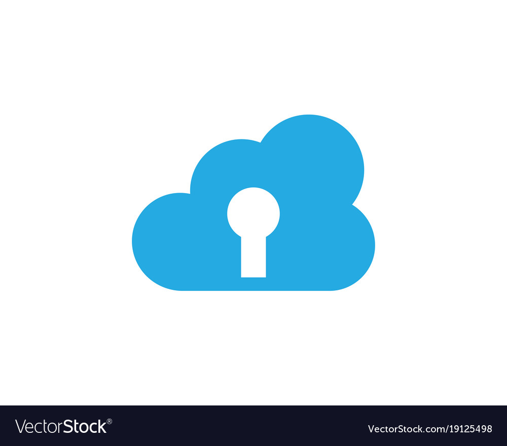 Cloud logo template Royalty Free Vector Image - VectorStock