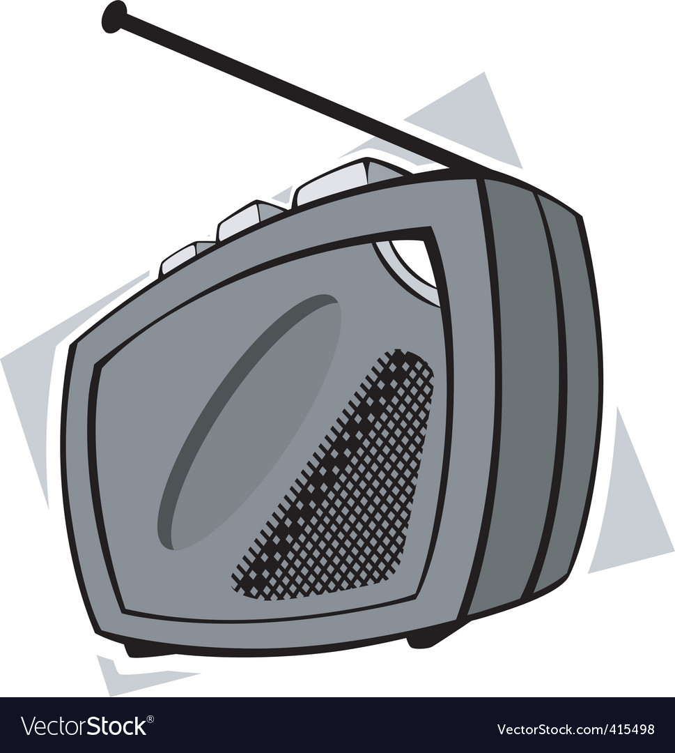 Radio Royalty Free Vector Image - VectorStock