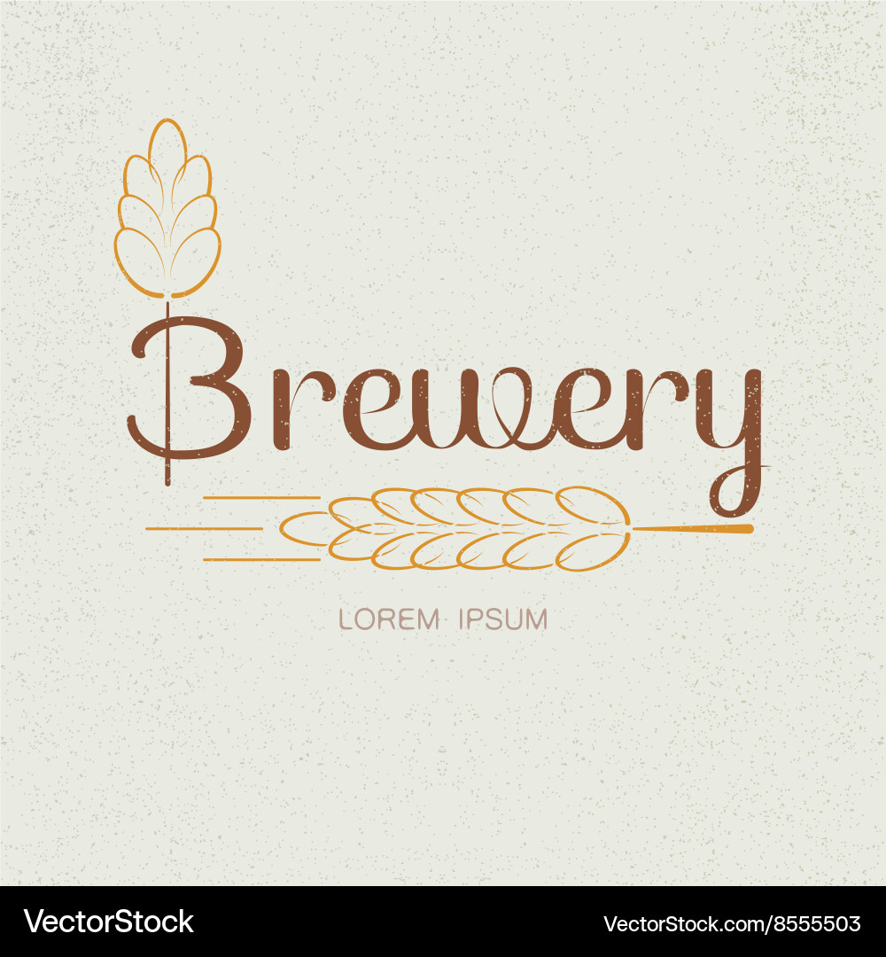 Brewery Royalty Free Vector Image - VectorStock