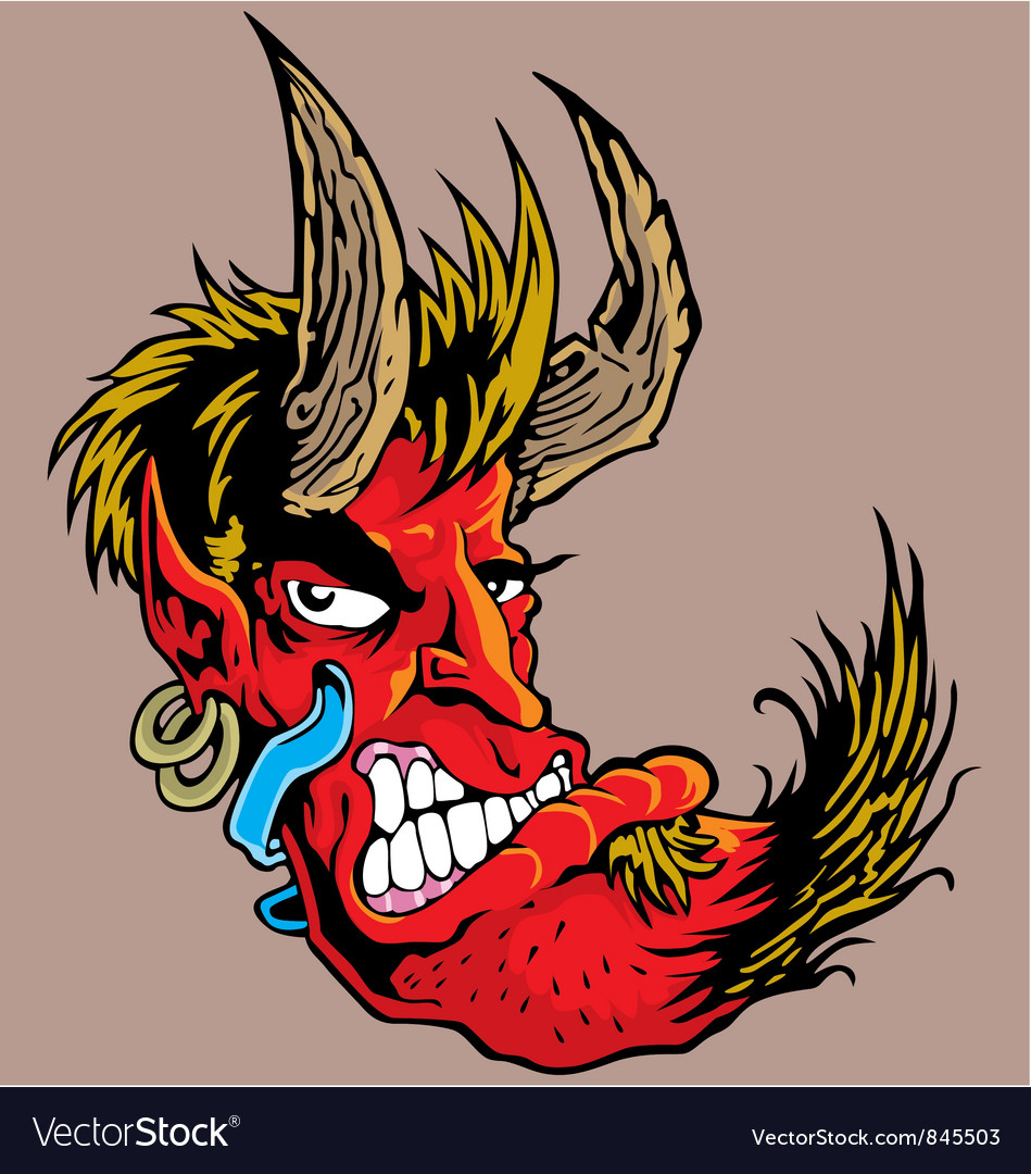 Moon Evil Scary Drawing