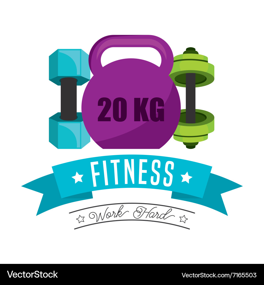 Fitness lifestyle design Royalty Free Vector Image