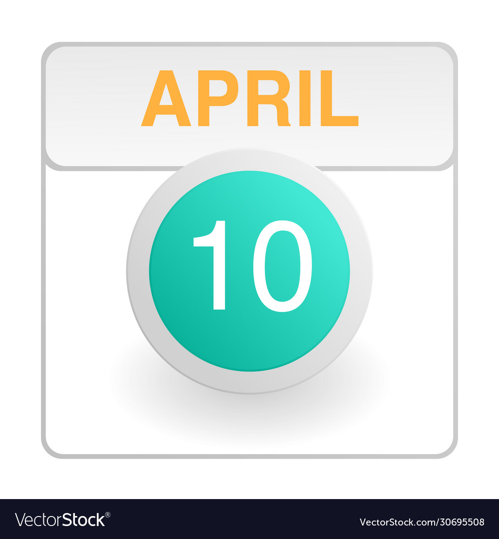 April Royalty Free Vector Image - VectorStock