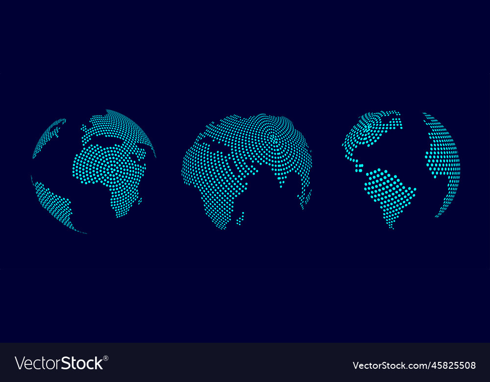 Threeworld Royalty Free Vector Image - VectorStock