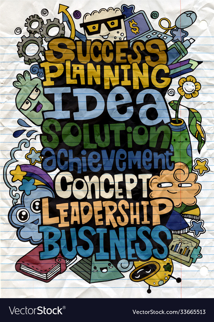 Business Word Cloud Concept Royalty Free Vector Image