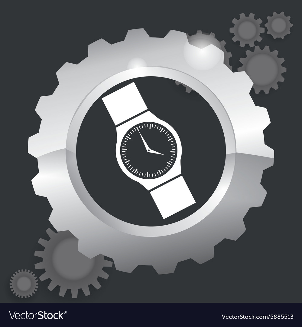 Clock design Royalty Free Vector Image - VectorStock