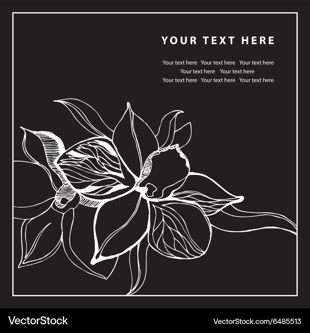 Flower back 16 Royalty Free Vector Image - VectorStock