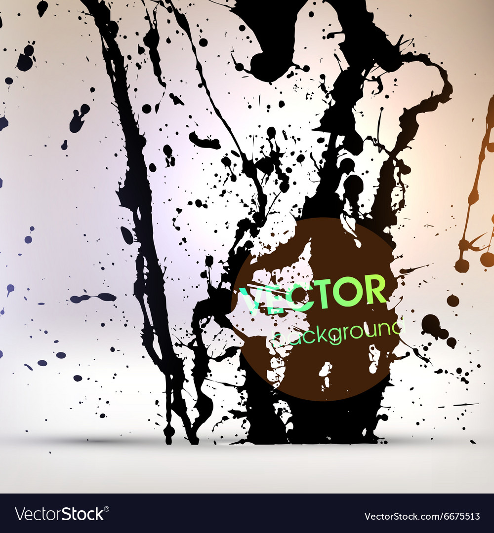 Paint splash background Royalty Free Vector Image