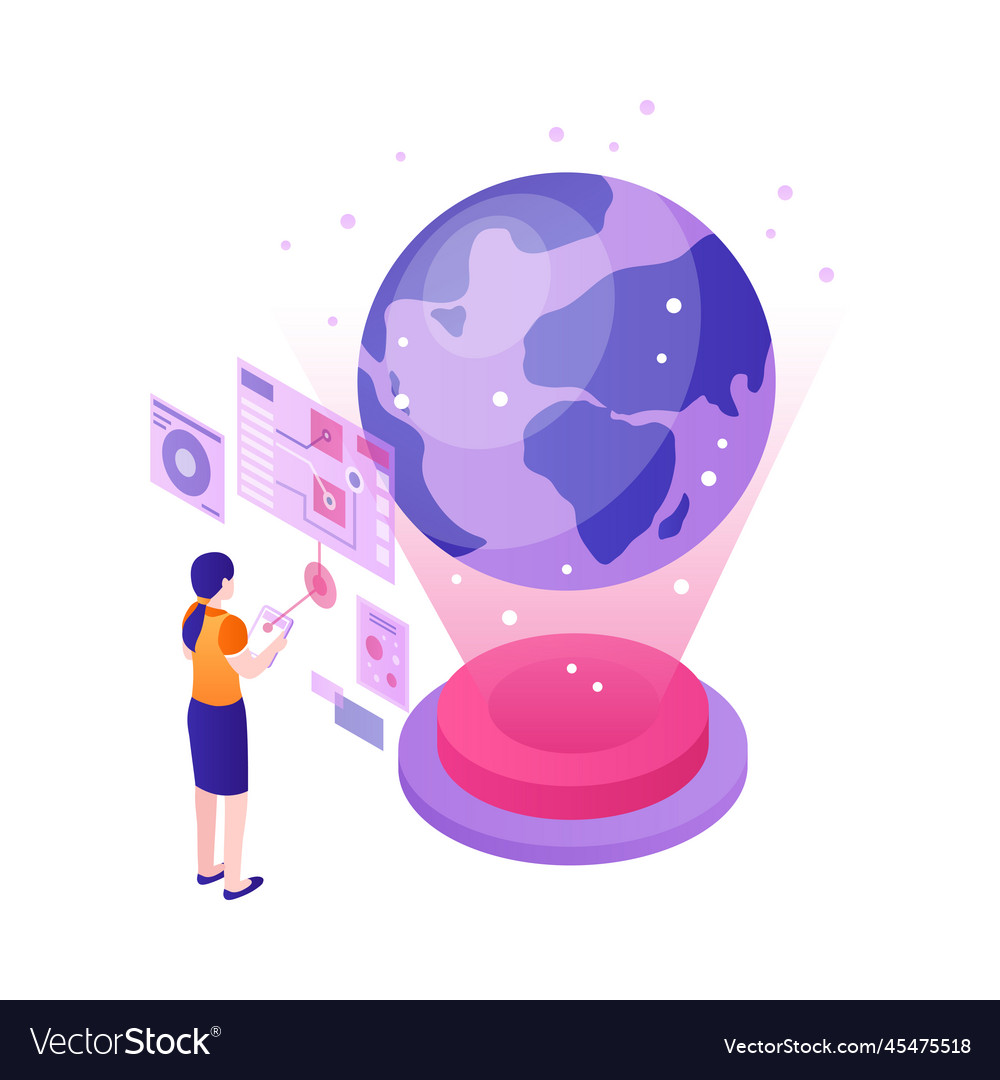 Future technologies concept Royalty Free Vector Image