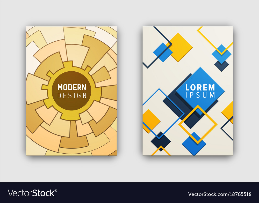 Geometric pattern cover Royalty Free Vector Image