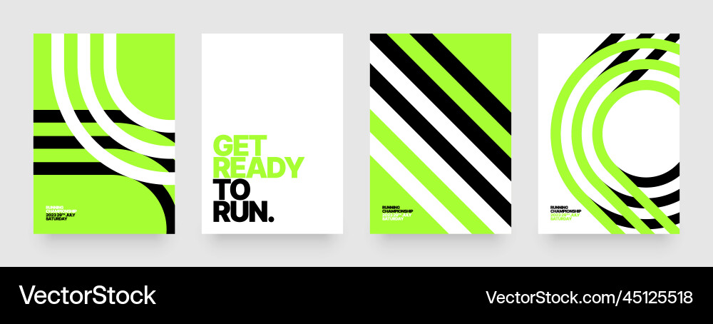 Layout template for events or business related Vector Image