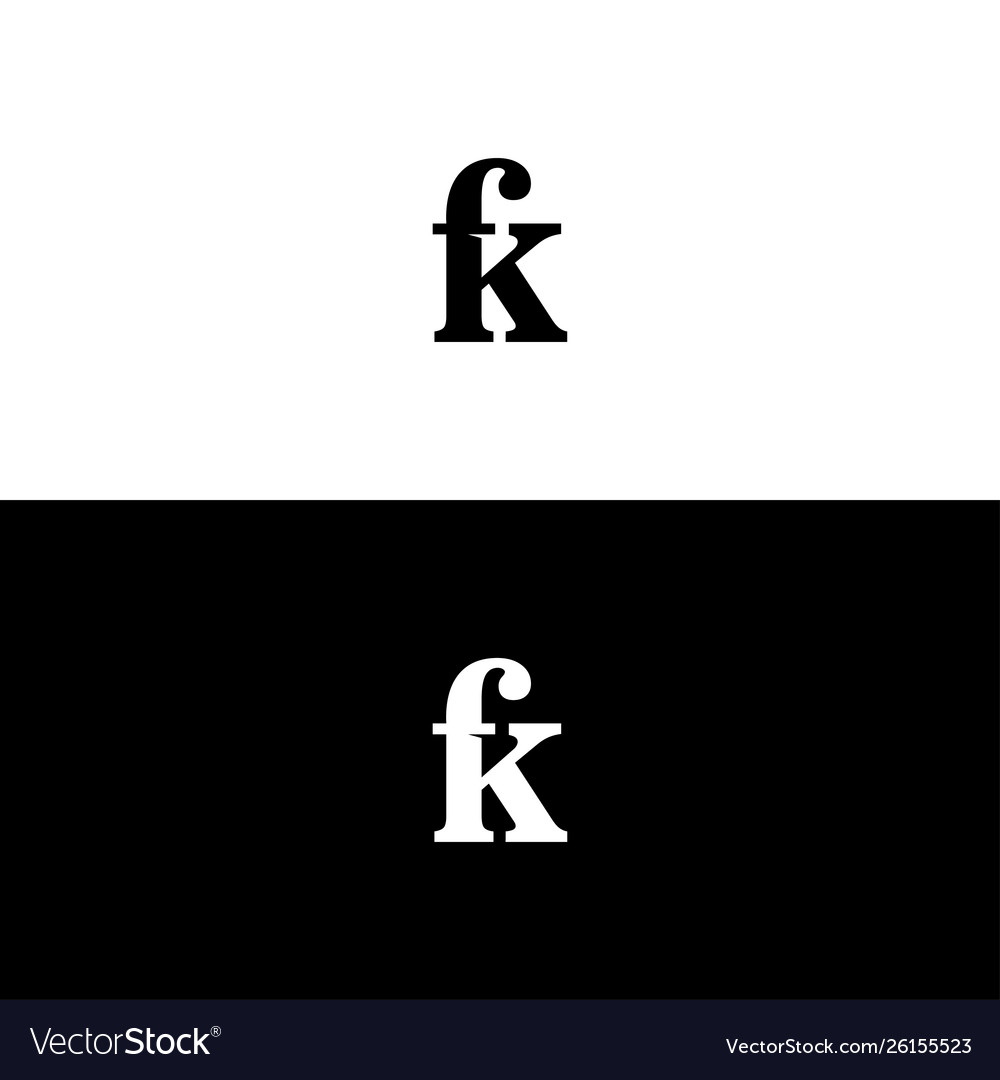 Initials logo template Royalty Free Vector Image