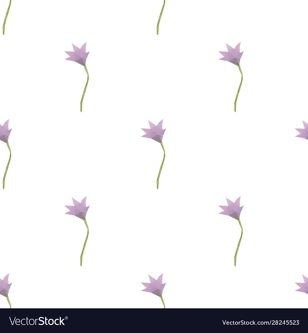 Violet flower triangle shape pattern backgrounds Vector Image