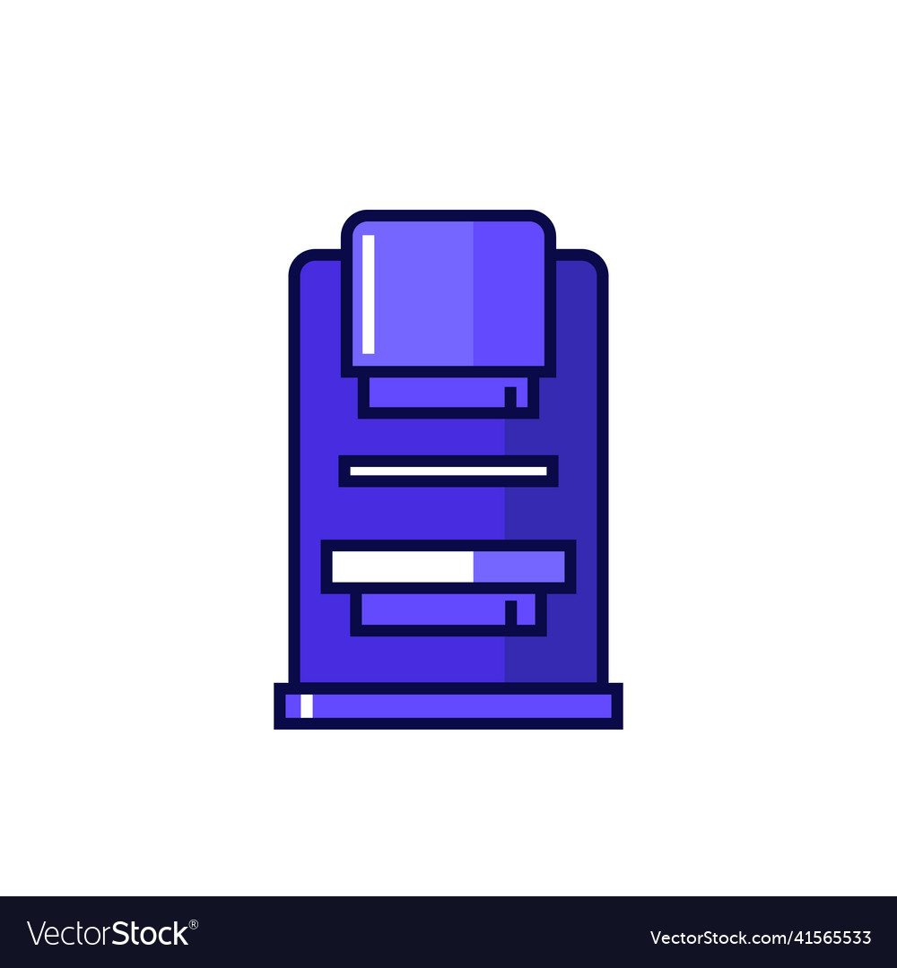Mammography machine icon with outline Royalty Free Vector Mammography machine icon with outline Royalty Free Vector