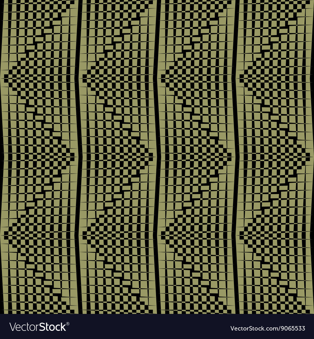 Seamless pattern repeating geometric texture Vector Image