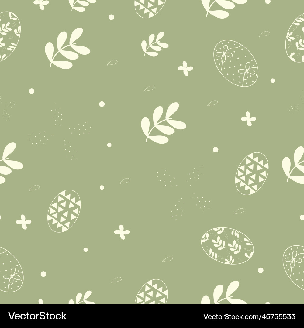 Wrapping paper easter Royalty Free Vector Image