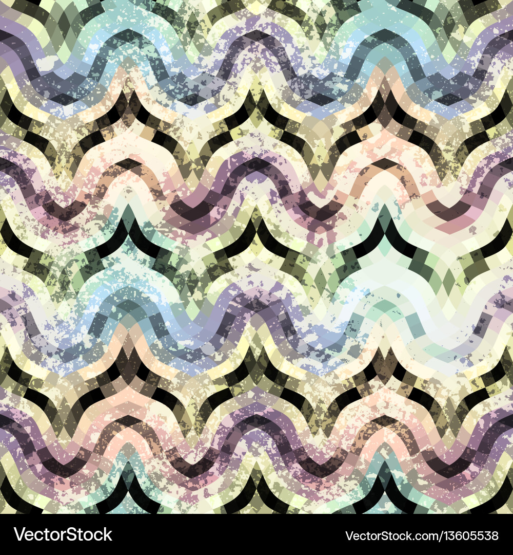 Geometric abstract pattern Royalty Free Vector Image