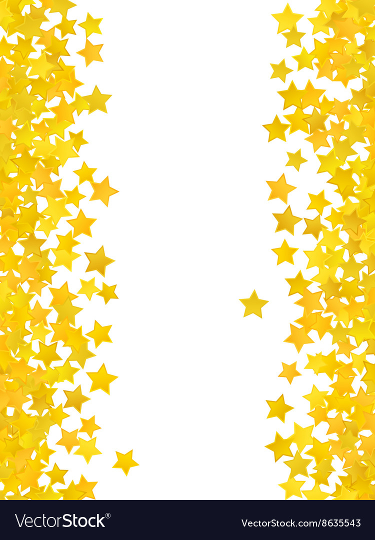 Abstract yellow star background Royalty Free Vector Image