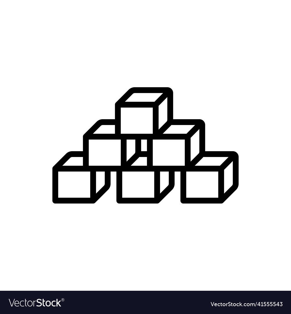 Blocking Royalty Free Vector Image - VectorStock