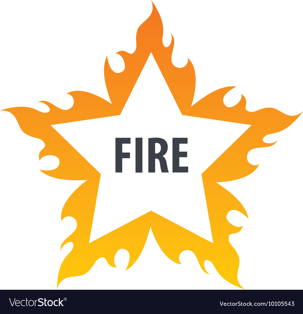 Fire logo Royalty Free Vector Image - VectorStock