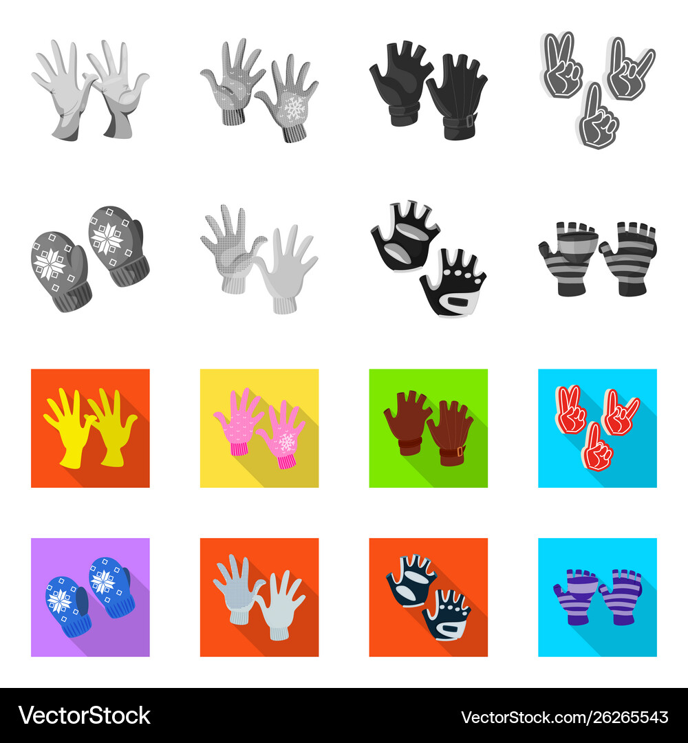 Isolated object silhouette and safety sign set Vector Image