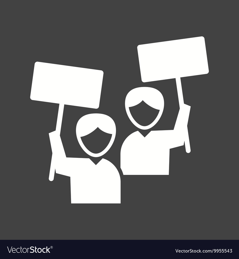 Protest Royalty Free Vector Image - VectorStock