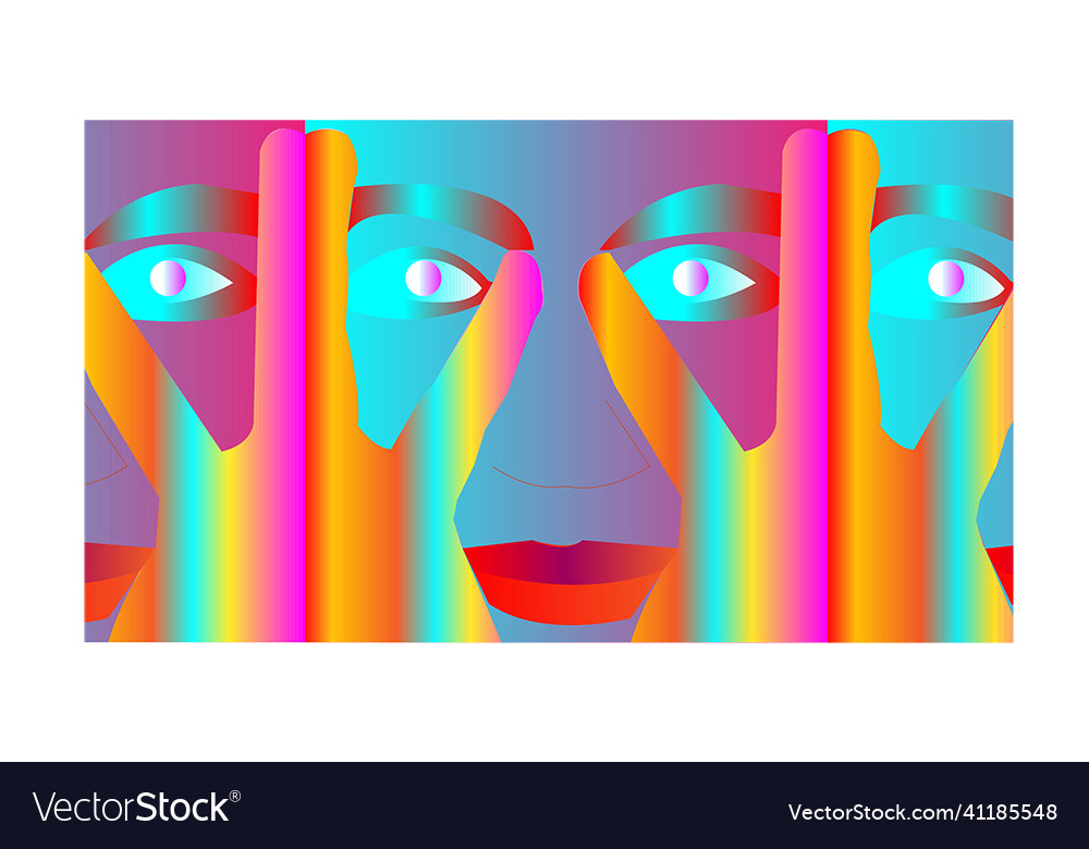 Face Royalty Free Vector Image - VectorStock