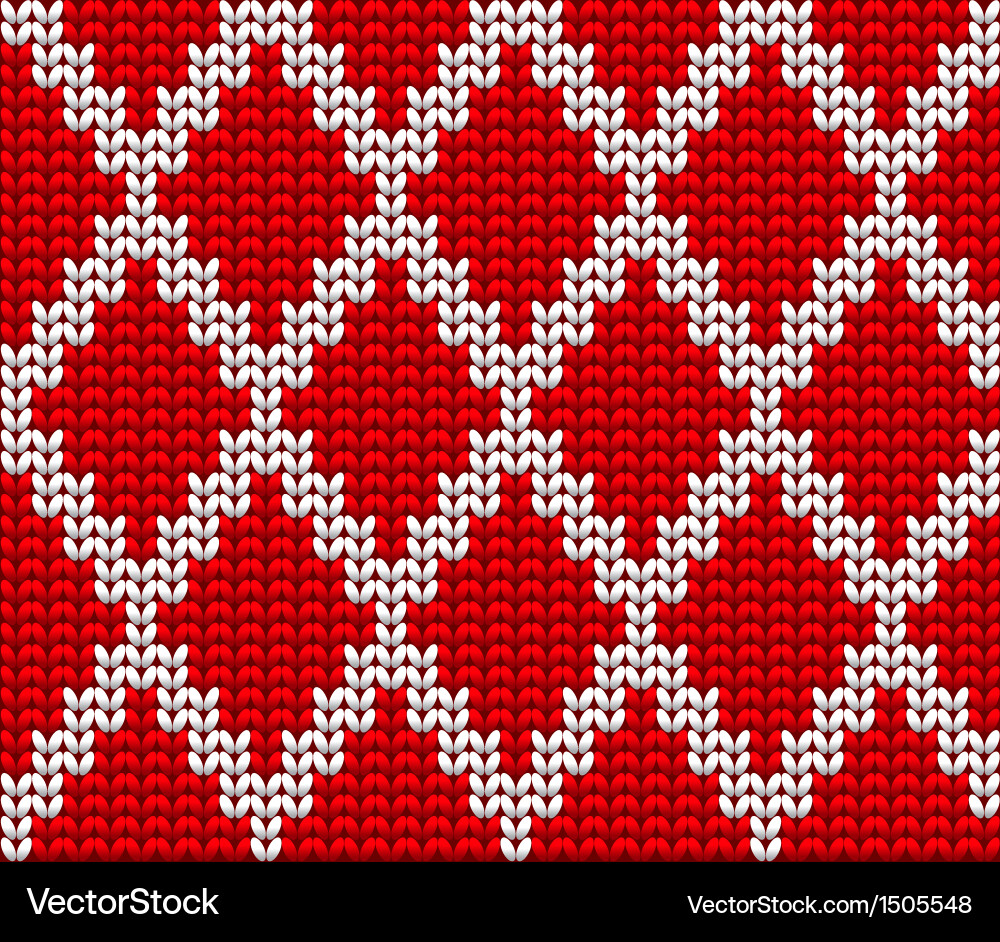 Knitted wool background Royalty Free Vector Image