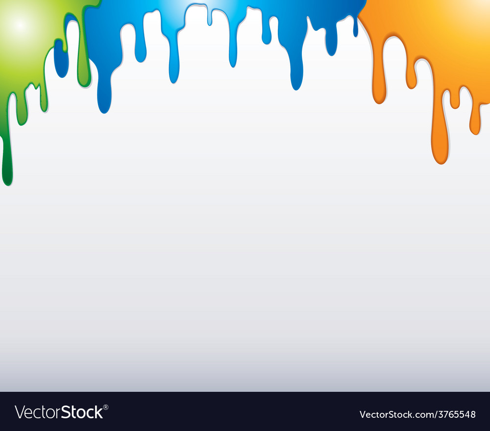 Paint frame Royalty Free Vector Image - VectorStock