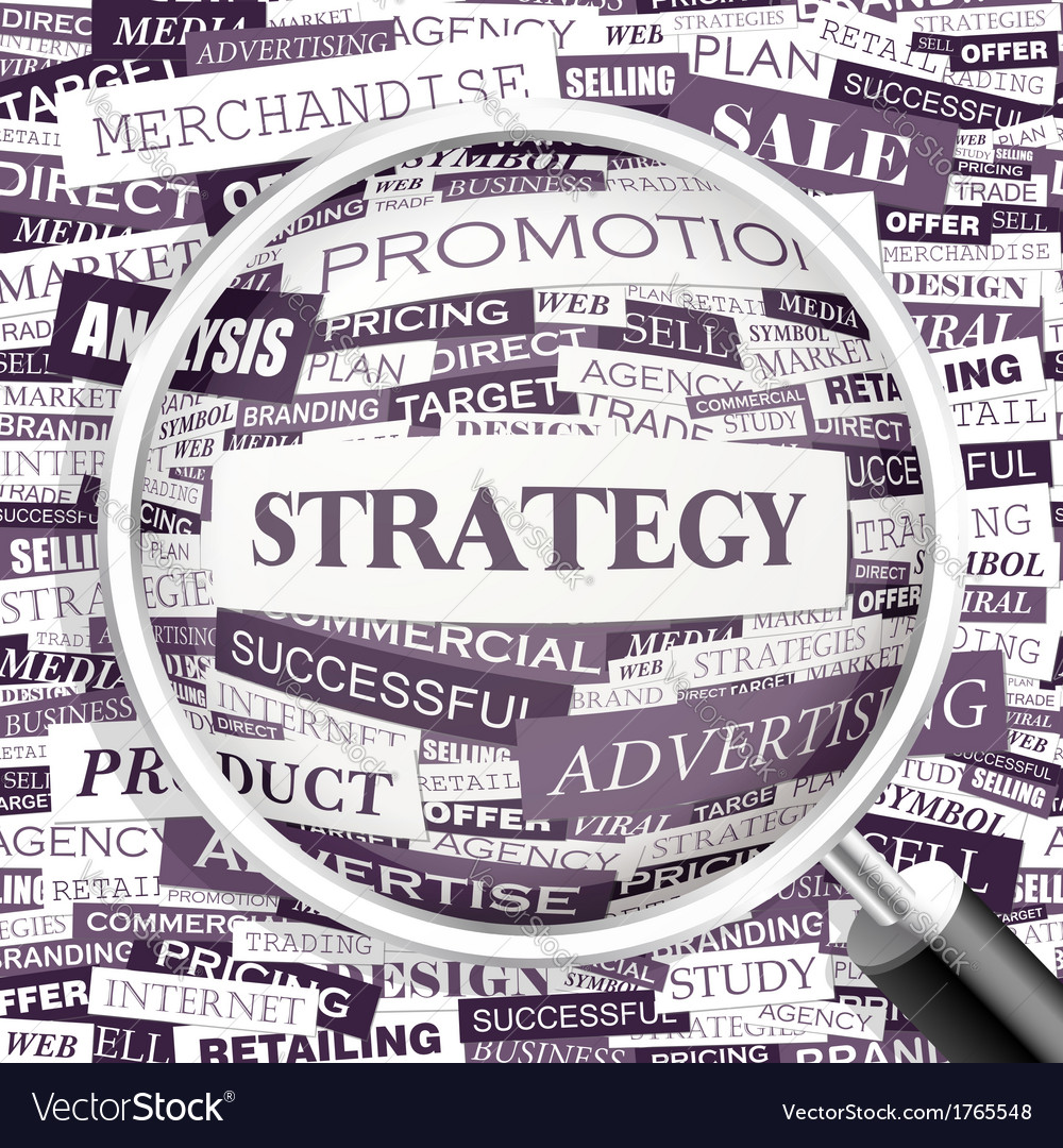 Strategy Royalty Free Vector Image - VectorStock