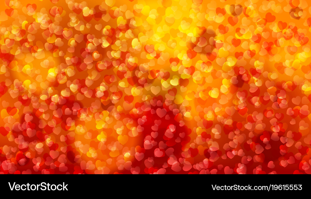 Background of small hearts Royalty Free Vector Image