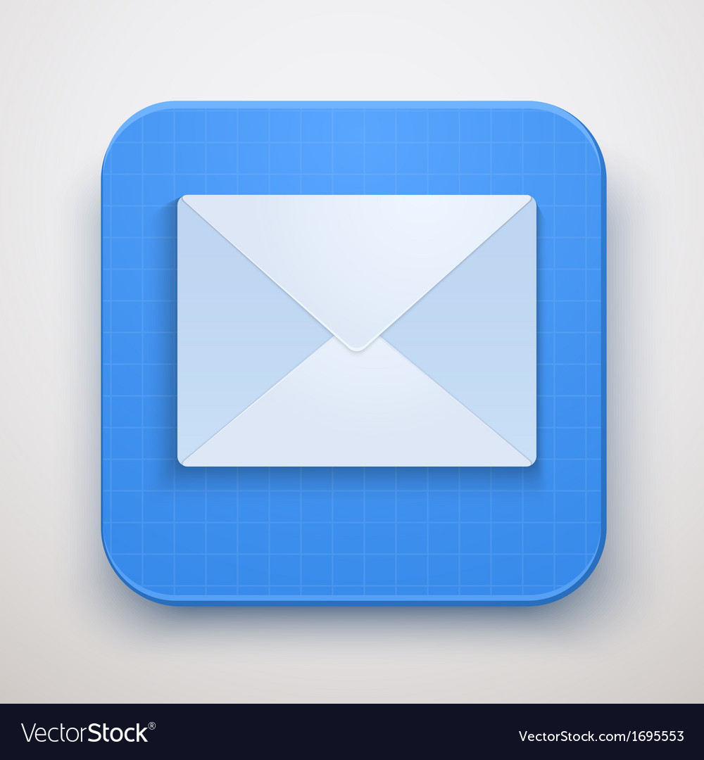 Envelope mail icon Royalty Free Vector Image - VectorStock
