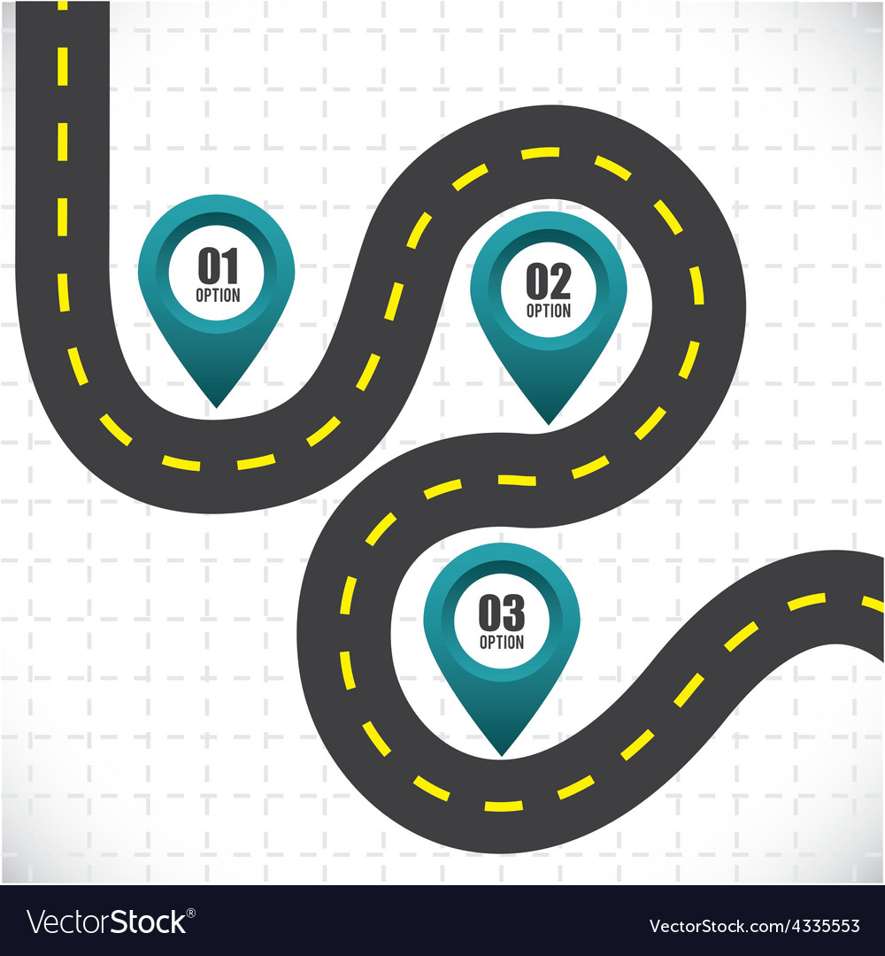 Road design Royalty Free Vector Image - VectorStock