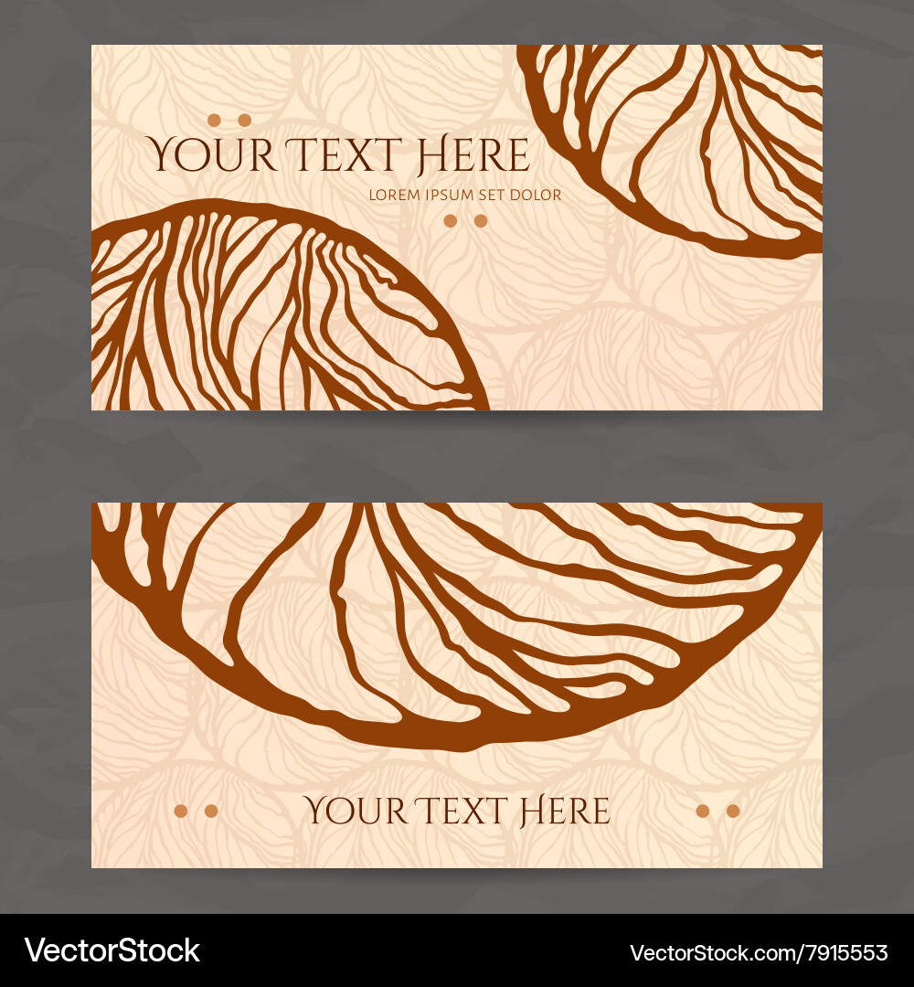 Set design templates business card Royalty Free Vector Image