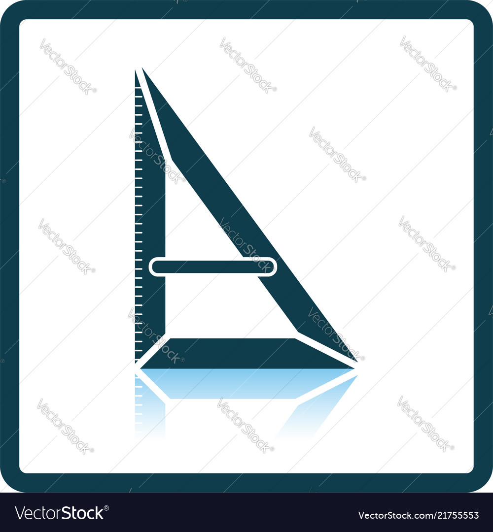 Triangle icon Royalty Free Vector Image - VectorStock