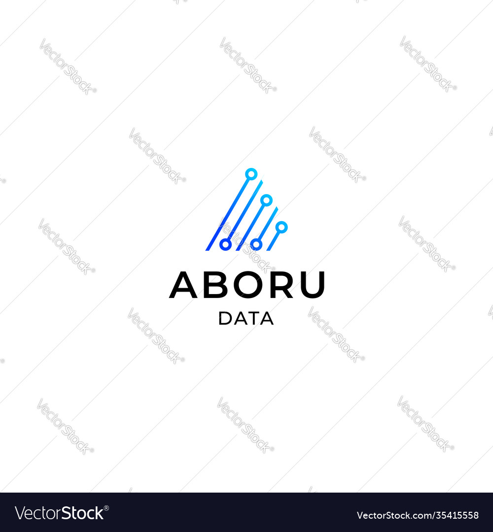 Data logo Royalty Free Vector Image - VectorStock