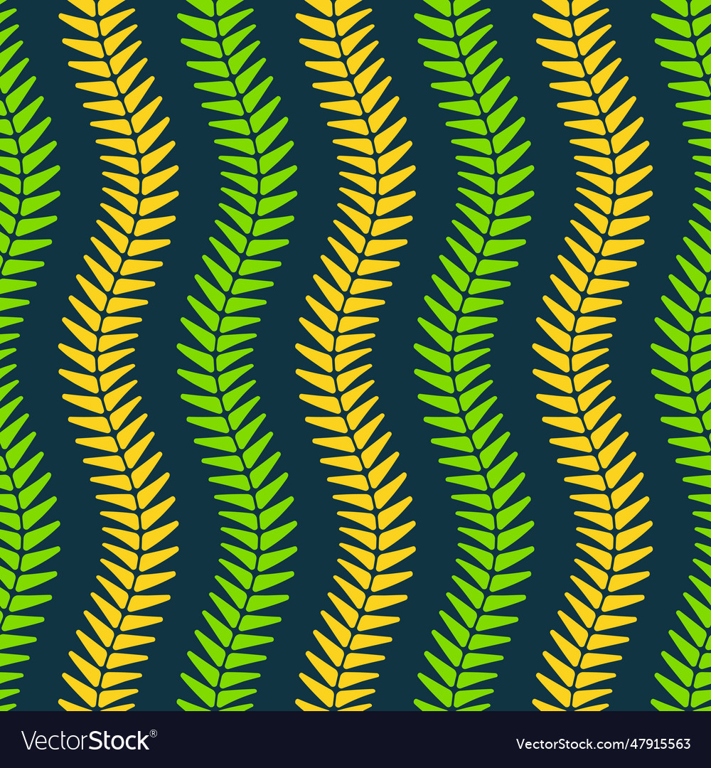 Seamless abstract floral pattern Royalty Free Vector Image